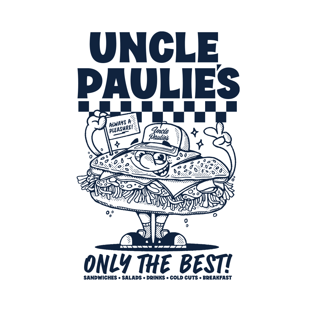 The Best Tee - White – Uncle Paulies Deli